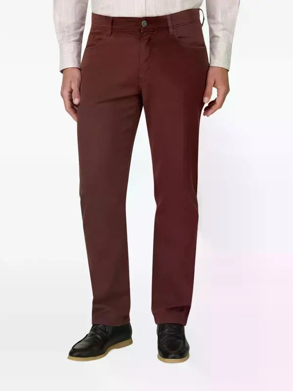 Boggi Milano Jeans In Stretch Cotton Tencel
