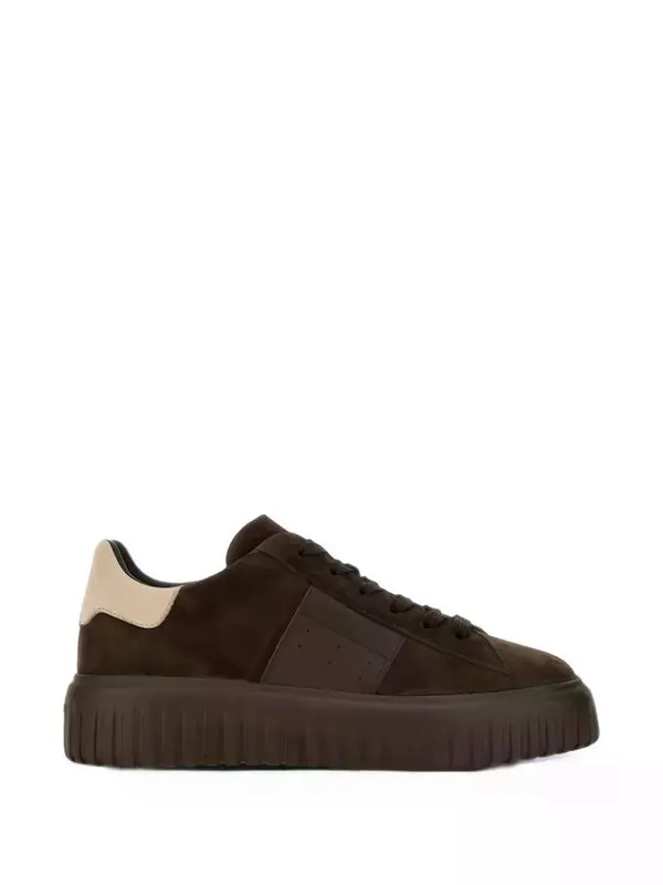 Hogan Sneakers H-stripes - Brown