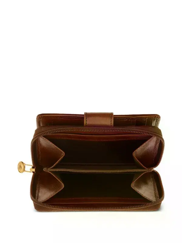 THE BRIDGE Logo Leather Wallet