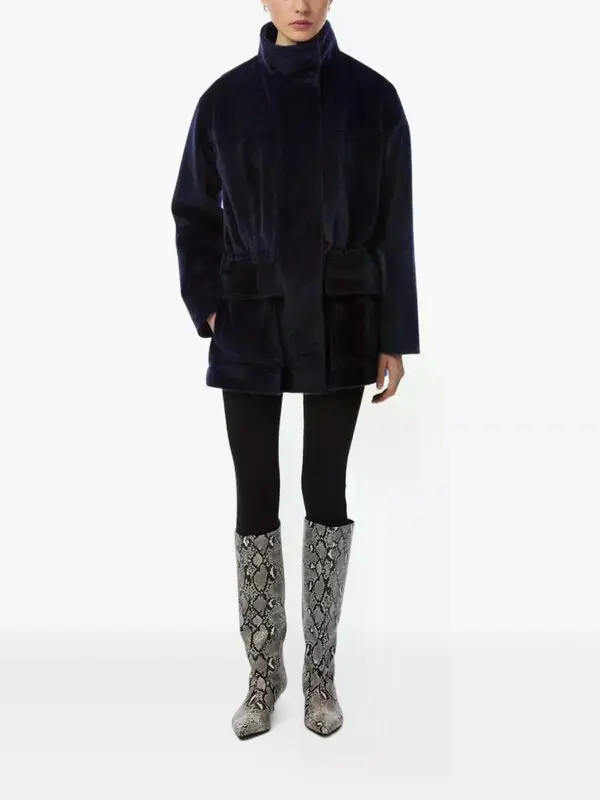 Apparis Edie Faux-fur Parka - Blue