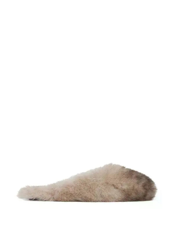 Apparis Demi Faux-fur Slippers - Neutrals