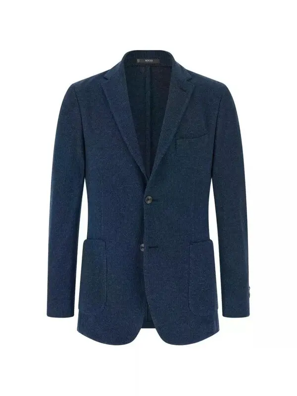 Boggi Milano Blazer Structured Cotton-blend B Jersey