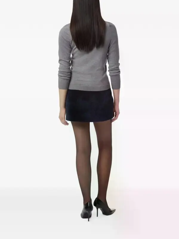 Apparis Pia Faux-fur Mini Skirt