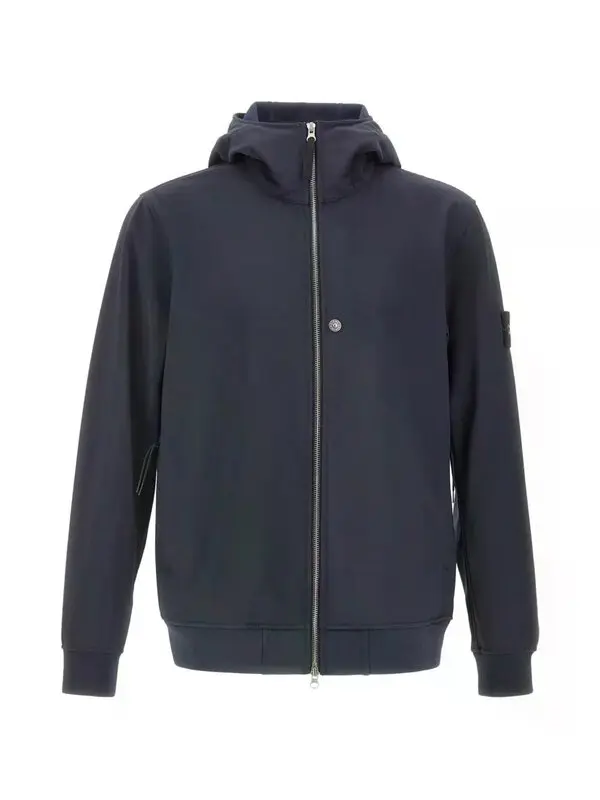 Stone Island Soft Shell-r E.dye Zip-up Jacket