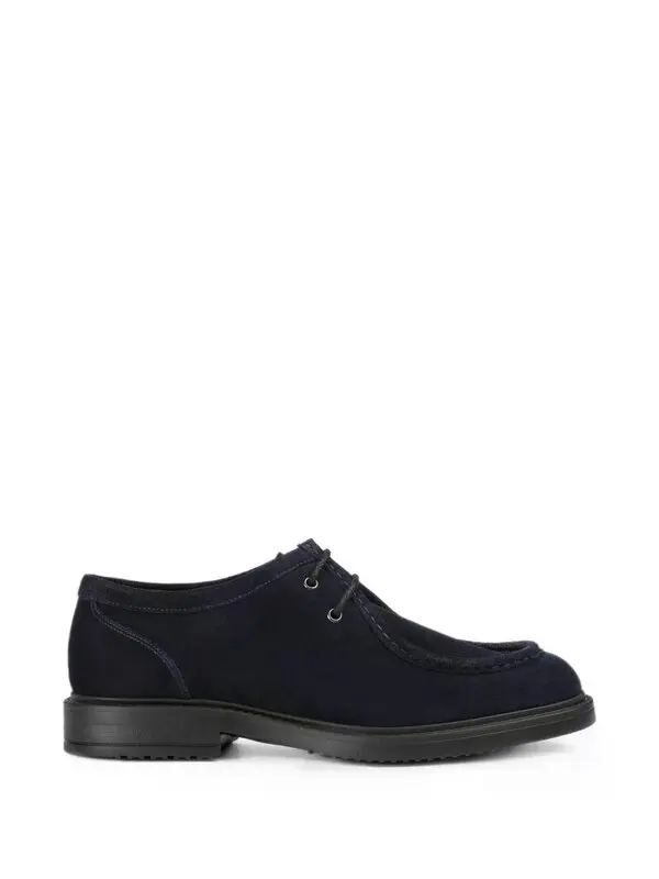 DOUCAL'S Lace-up Suede Shoes