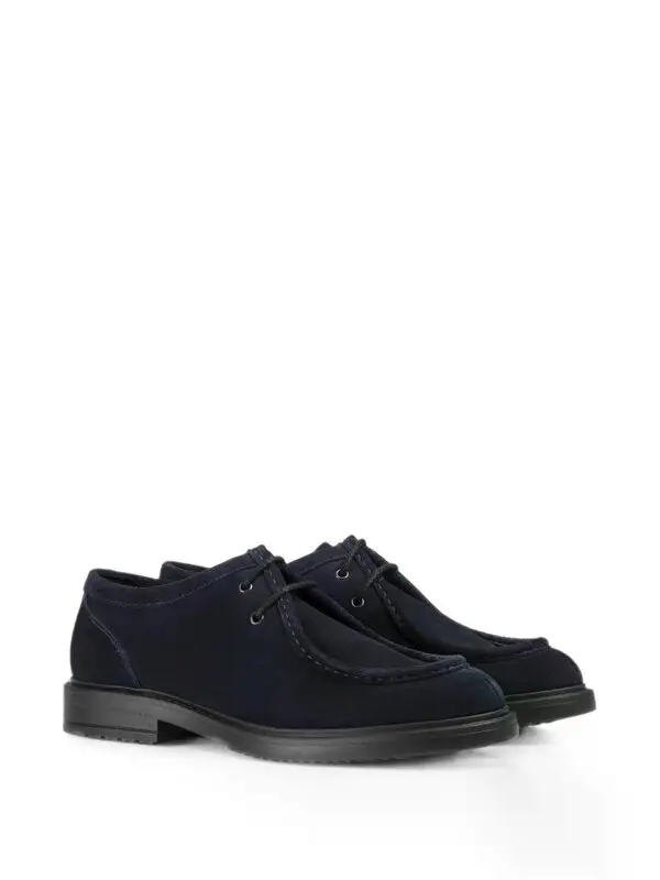 DOUCAL'S Lace-up Suede Shoes