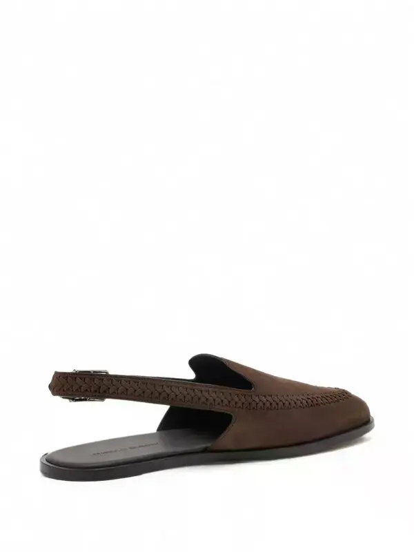 Manolo Blahnik Panarea Woven-trim Sandals