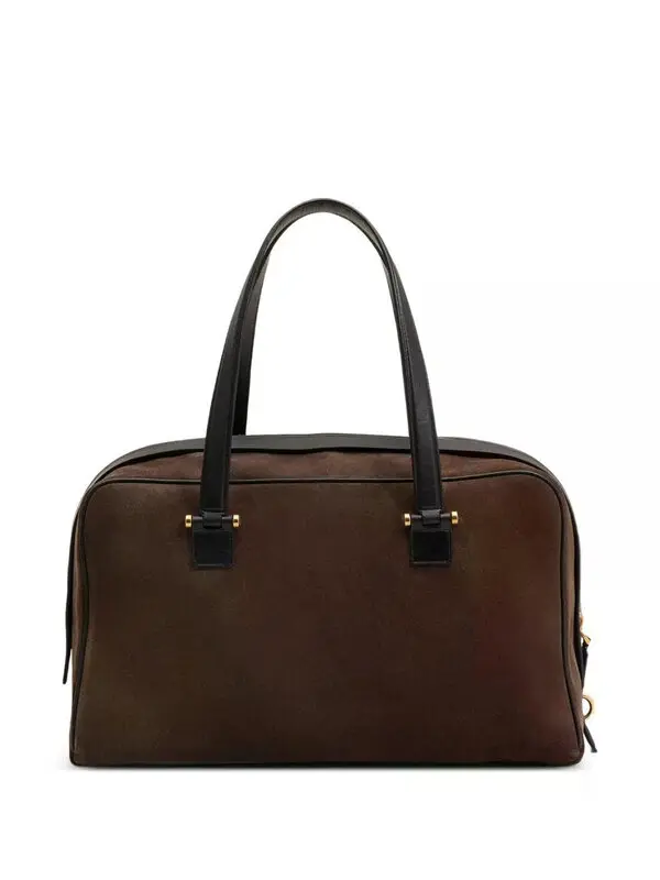 AMI Paris Cow Leather Georges Bowling Bag