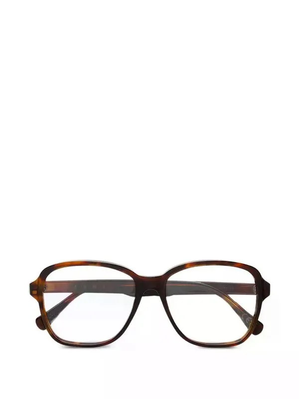 Marni Tortoiseshell-effect Square-frame Glasses - Brown