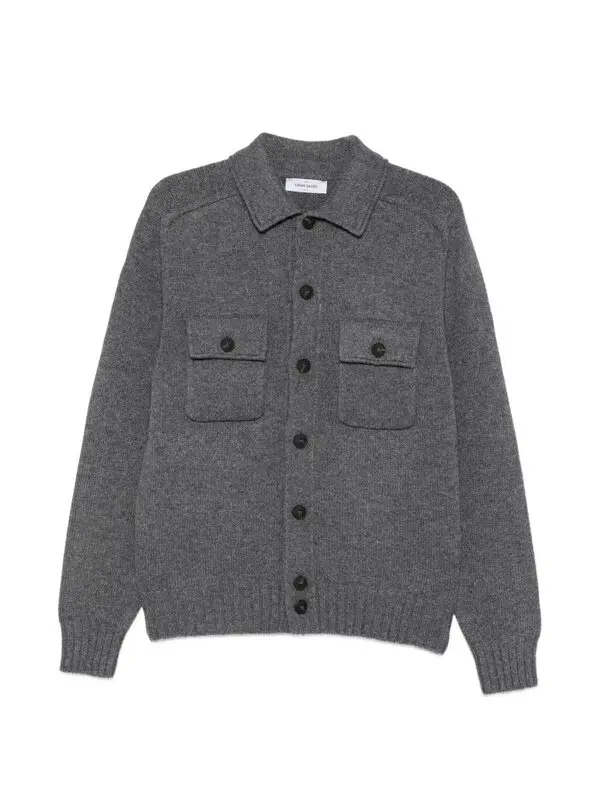 GRAN SASSO Button-up Pocket-detail Cardigan