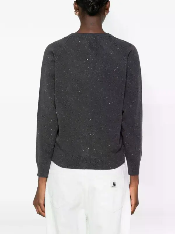 Peserico Flecked V-neck Cardigan