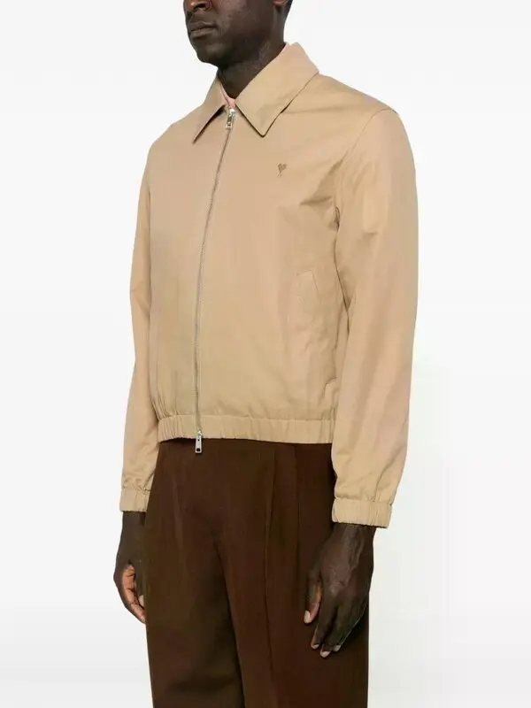 AMI Paris De Coeur Zip-up Jacket