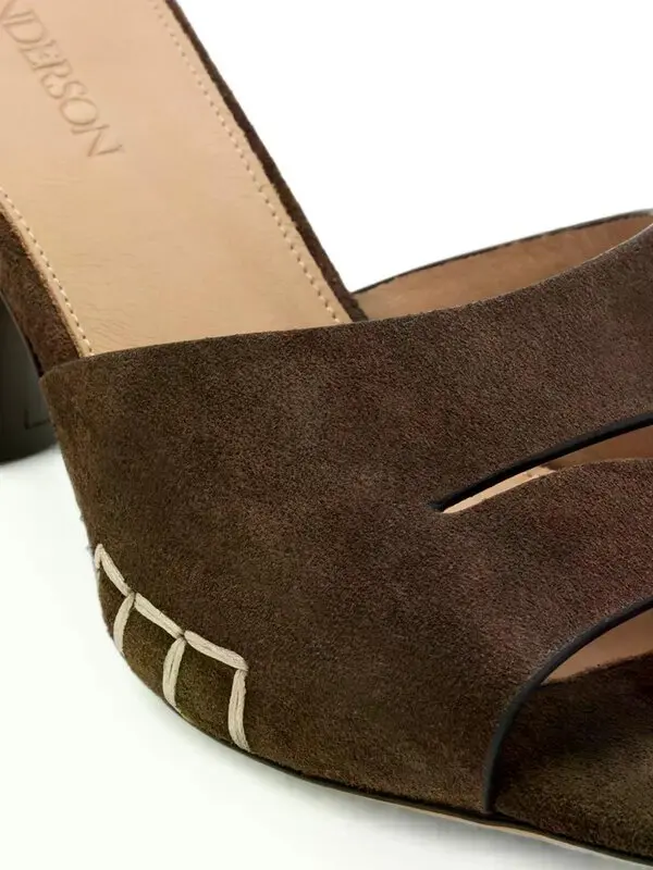 JW Anderson Loafer-style Whipstitched Sandals