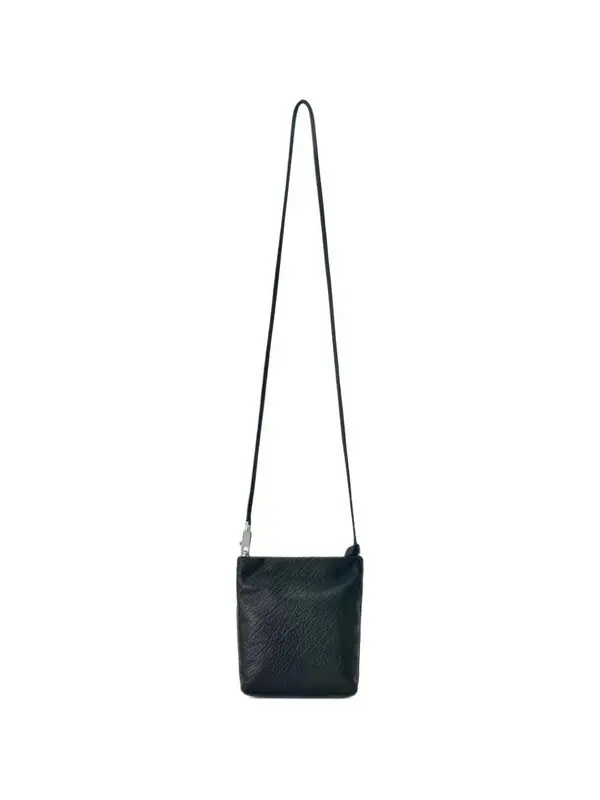 Rick Owens Soft Adri Textured Leather Messenger Bag