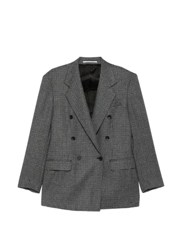 Tagliatore Houndstooth Double-breasted Blazer