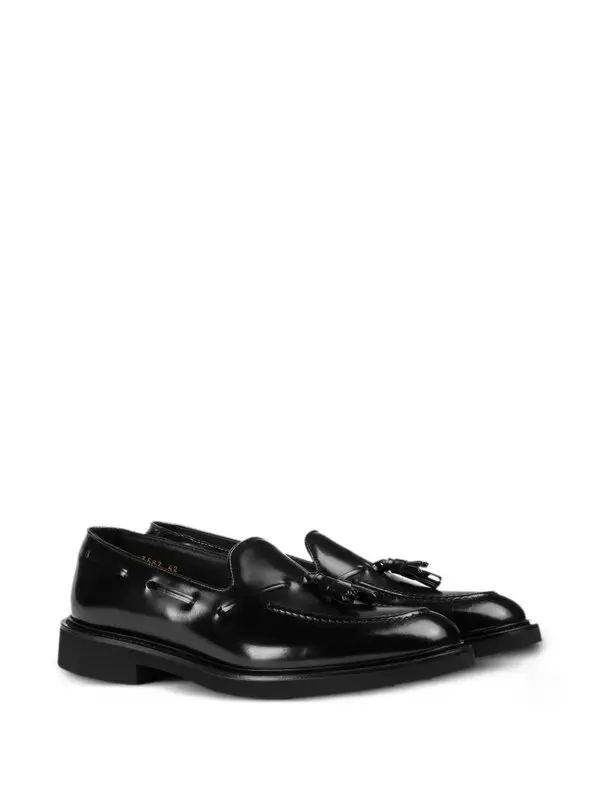 DOUCAL'S Tassel Calfskin Loafers