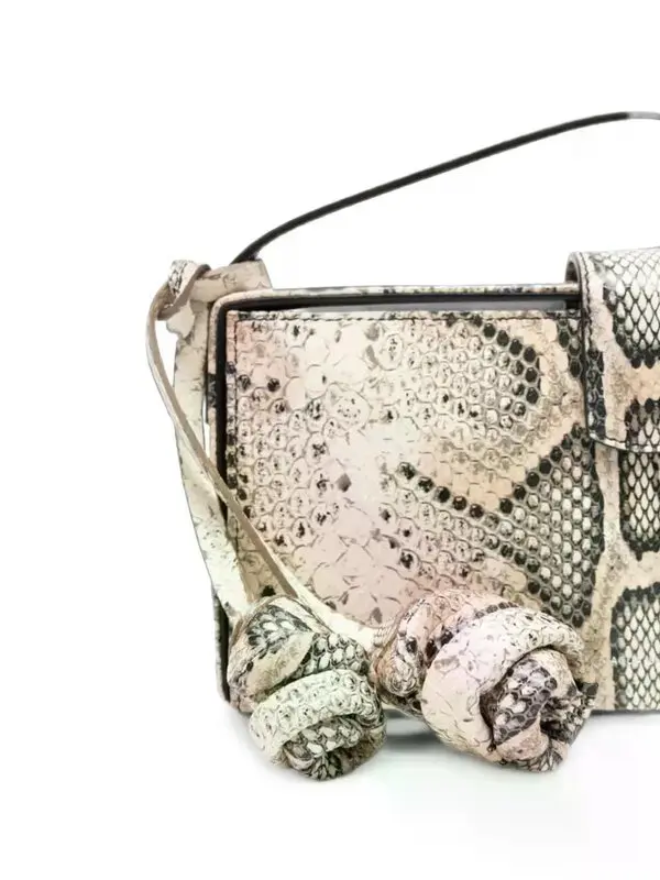 Magda Butrym Apolonia Snakeskin-effect Tote Bag