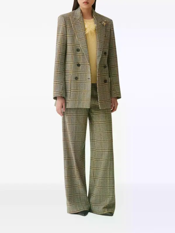 Fabiana Filippi Double-breasted Check Blazer