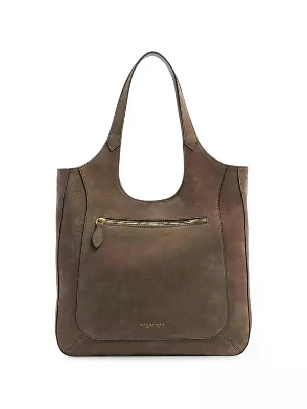 THE BRIDGE Leather Shoulder Bag - Brown
