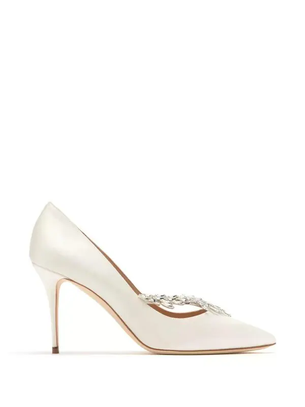 Manolo Blahnik Nadira Crystal-embellished Pumps