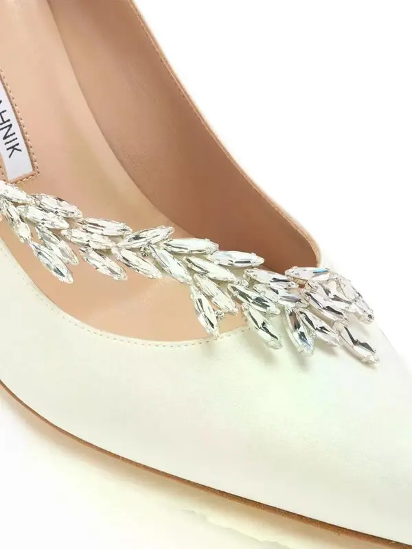 Manolo Blahnik Nadira Crystal-embellished Pumps