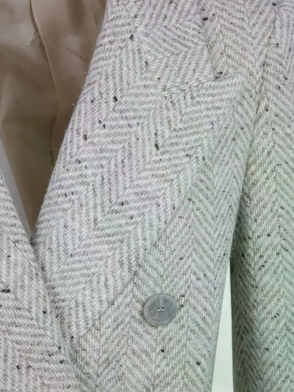 Tagliatore Jole C Herringbone Double-breasted Coat