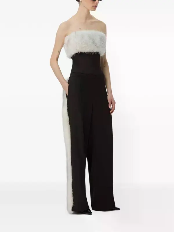 Apparis Ivy Faux-fur Trim Trousers