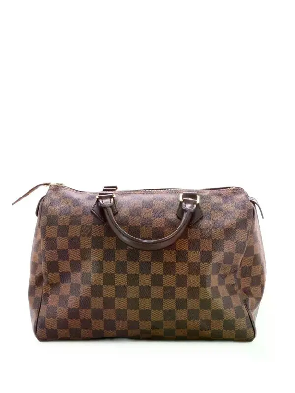 LOUIS VUITTON Speedy Handbag Damier 30 Satchel