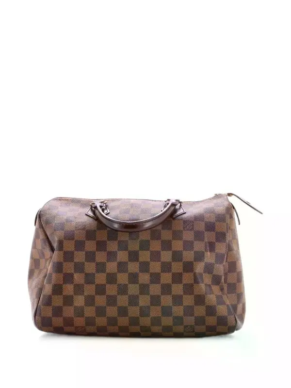 LOUIS VUITTON Speedy Handbag Damier 30 Satchel
