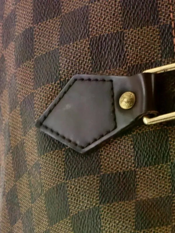 LOUIS VUITTON Speedy Handbag Damier 30 Satchel