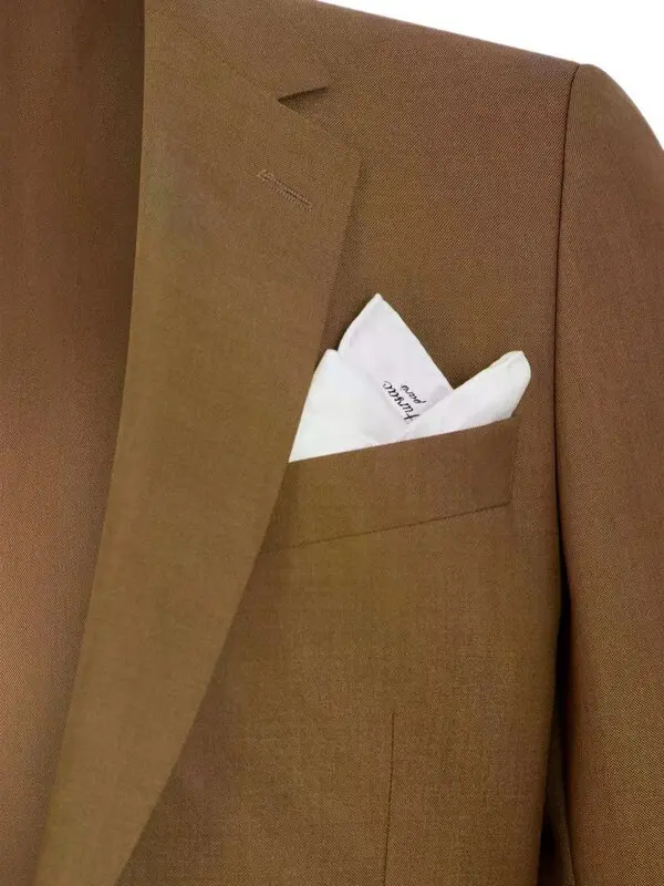 FURSAC Silk Pocket Square - White