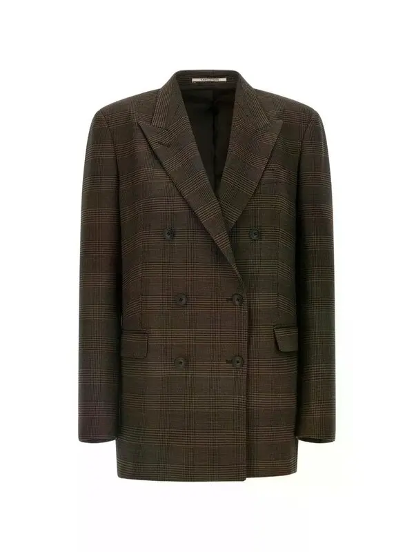 Tagliatore Jasmine Prince Of Wales Check Blazer