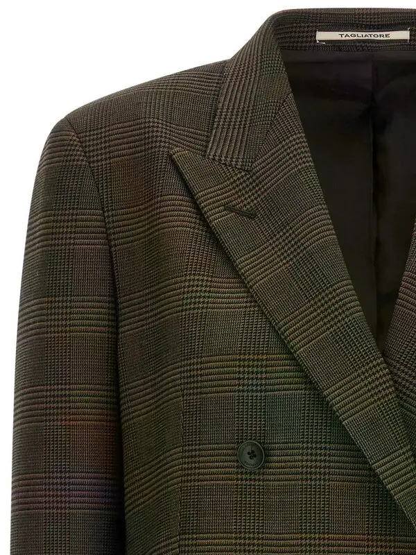 Tagliatore Jasmine Prince Of Wales Check Blazer