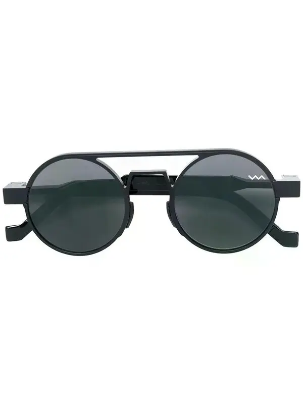 VAVA EYEWEAR Round-frame Double-bridge Sunglasses