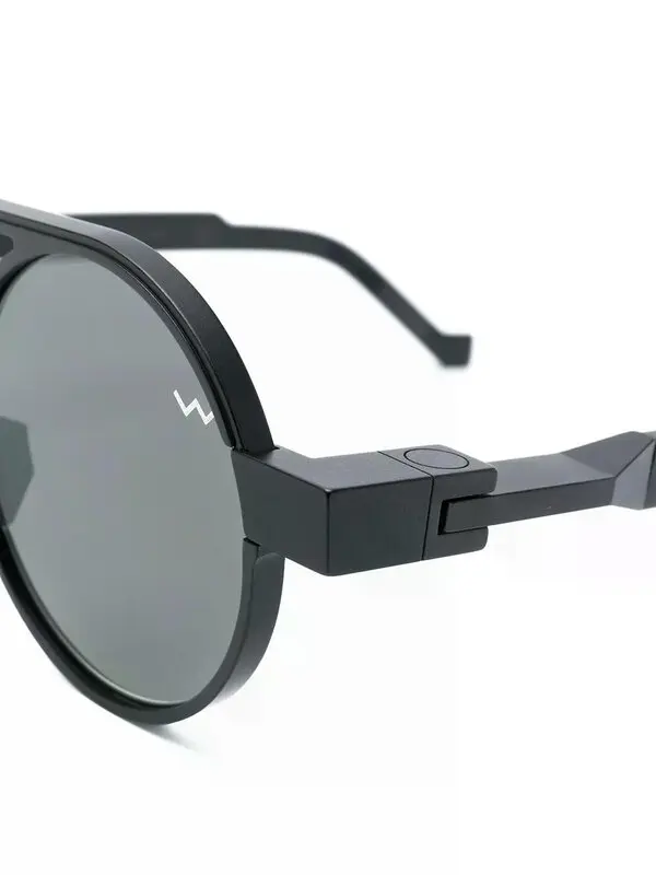VAVA EYEWEAR Round-frame Double-bridge Sunglasses