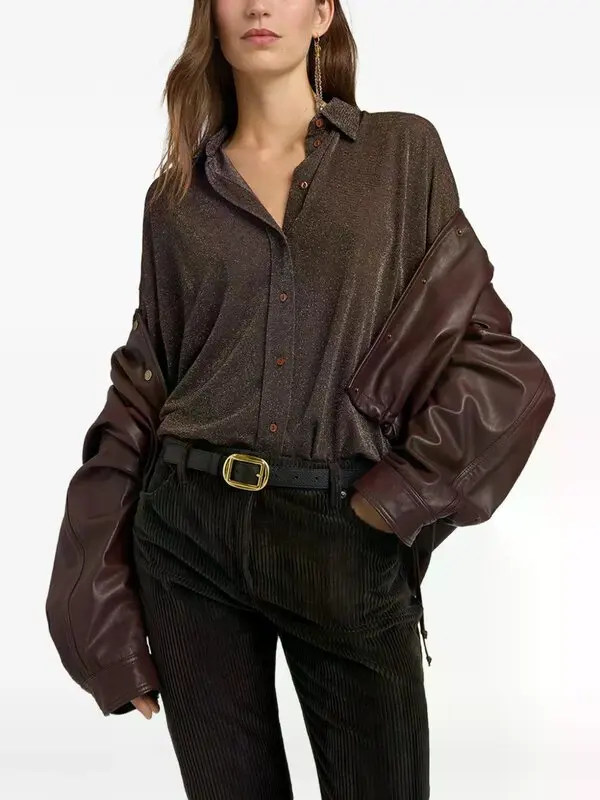 Momoni Pitanga Bis Lurex-jersey Shirt