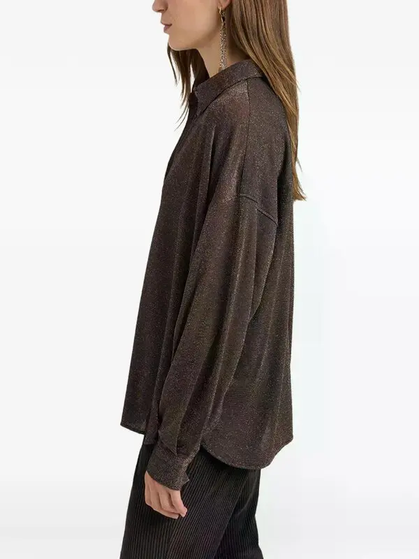 Momoni Pitanga Bis Lurex-jersey Shirt