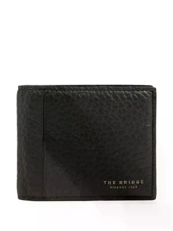 THE BRIDGE Pebbled Leather Wallet
