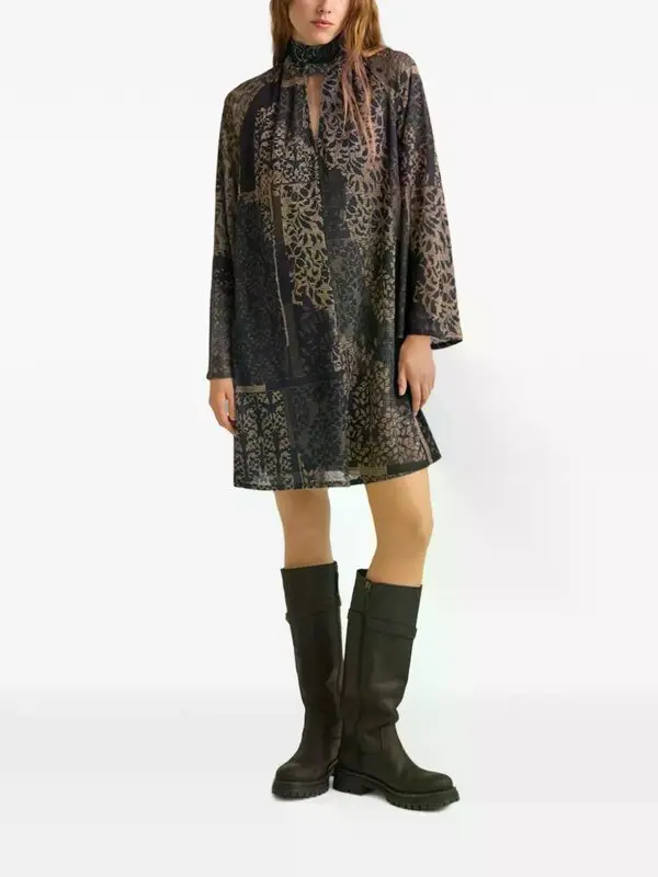 Momoni Ilma Jacquard-jersey Mini Dress