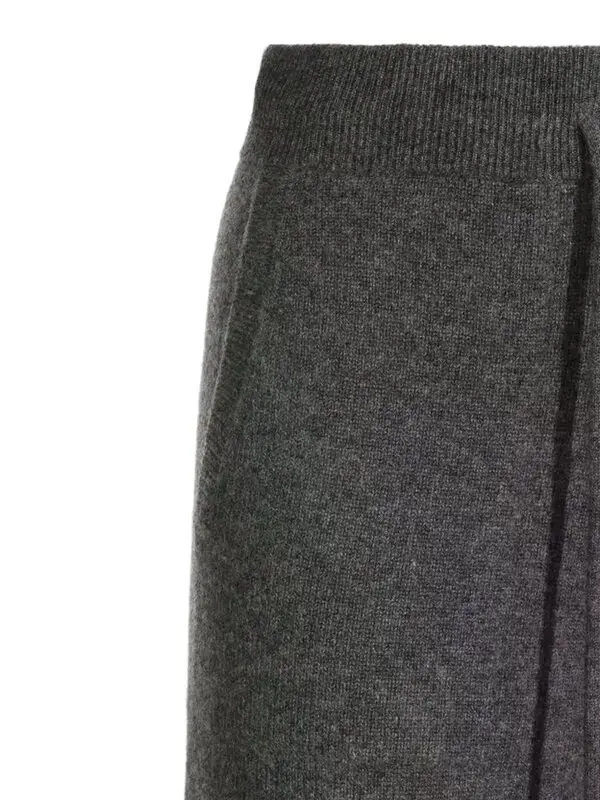 Max Mara Drawstring-waist Knitted Trousers