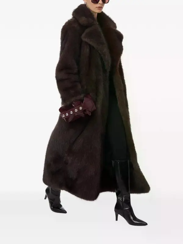 Apparis Gabrielle Faux-fur Coat - Brown