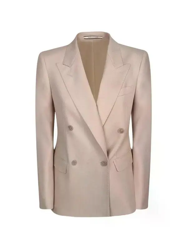 Tagliatore Double-breasted Peak-lapel Blazer