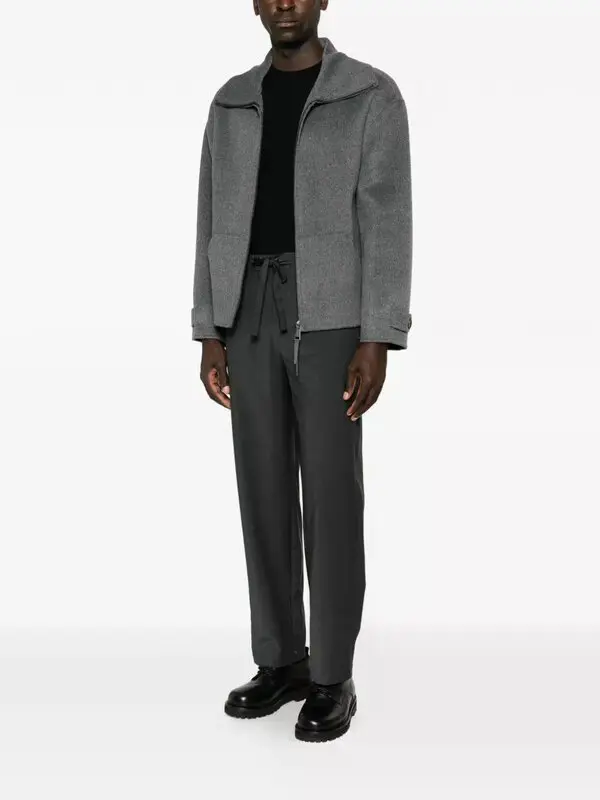 AMARANTO Crew-neck Long-sleeve Sweater