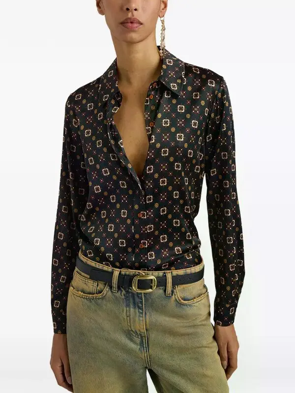 Momoni Arles Printed Long-sleeve Shirt