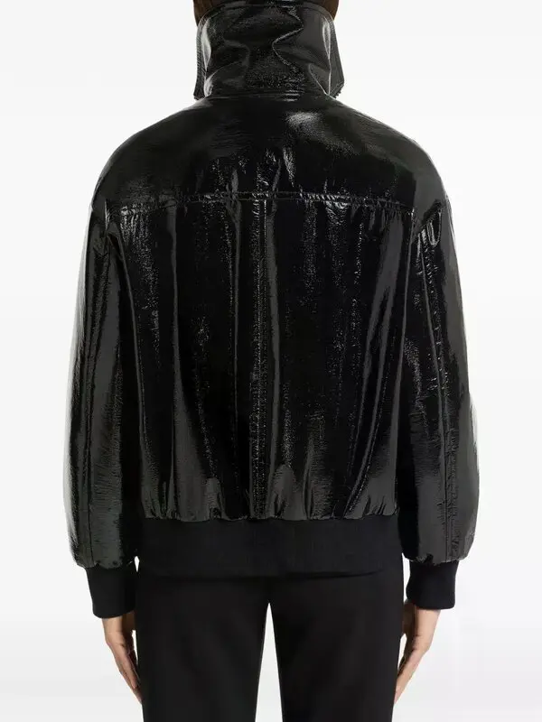 COURREGES Vinyl Logo-patch Jacket
