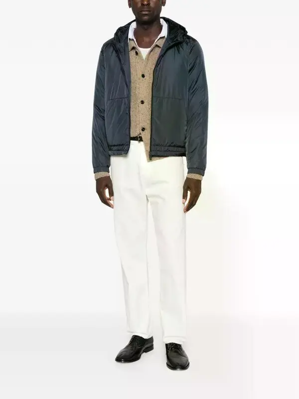 Aspesi Hooded Zip-up Jacket