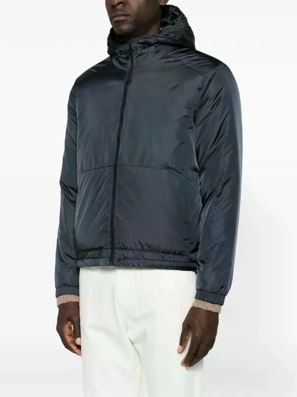 Aspesi Hooded Zip-up Jacket