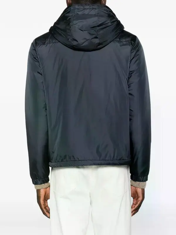 Aspesi Hooded Zip-up Jacket