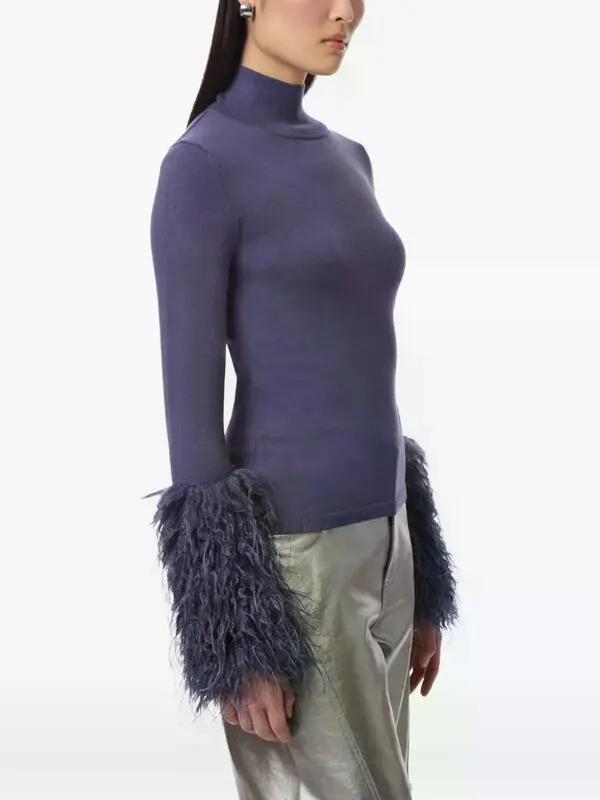 Apparis Aspen Faux-fur Cuff Sweater