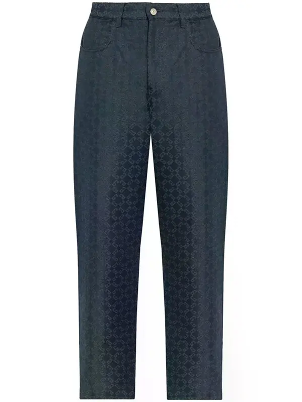 Givenchy Jeans In Shiny Monogram 72 Denim